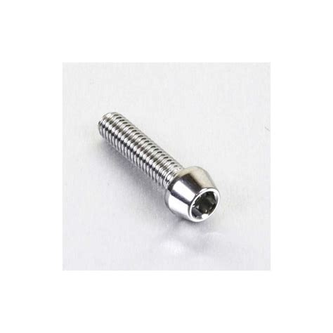 Achat Vis à tête BTR Conique en Inox Poli M6 x 25mm 1 00mm Visserie