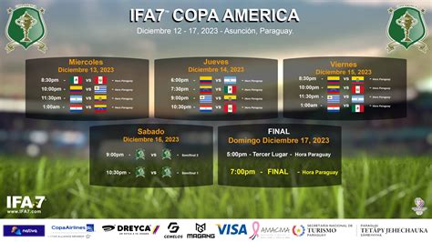 Calendario Copa America Pdf Lilli Paulina
