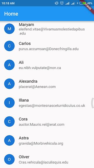 how to create a gridview within a listview by flutter