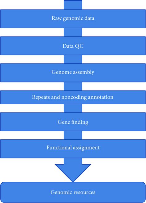 overview of genomic resource development steps raw data is quality download scientific diagram