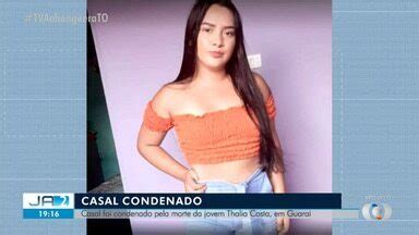 JA 2ª Edição TO Casal suspeito de matar jovem em Guaraí é condenado