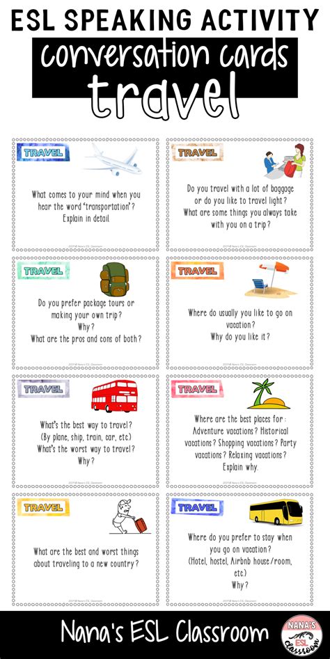 Speaking Activities For Esl Beginners Class