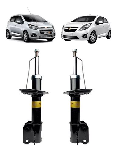 Amortiguadores Delanteros Chevrolet Spark Gt 2010 2021 Par Cuotas