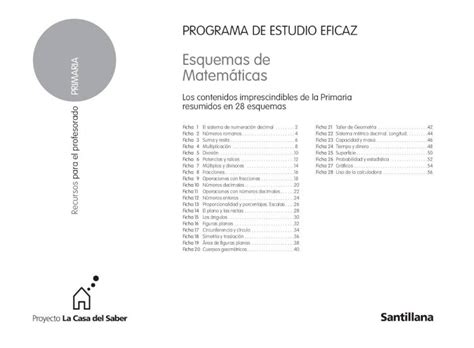 Pdf Esquemas De Primaria Matem Ticas Pdf Fileresumidos En
