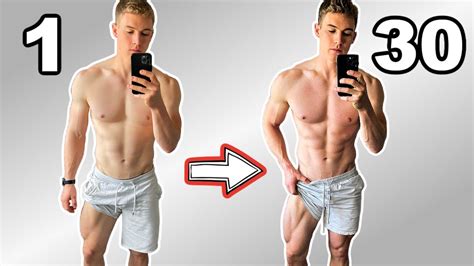 I GOT SHREDDED IN 30 DAYS Realistic Results YouTube