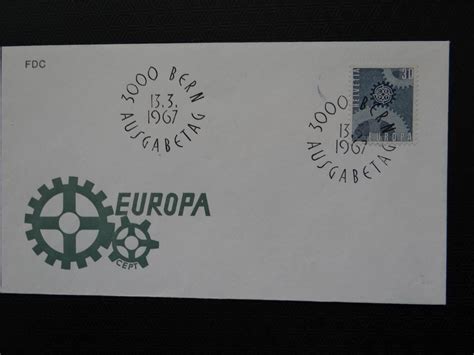 FDC Europa Marke 1967 In USA Format Kaufen Auf Ricardo