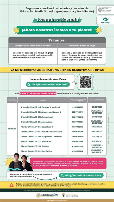 BecasBenito On Twitter Becaria Y Becario De MediaSuperior En CDMX
