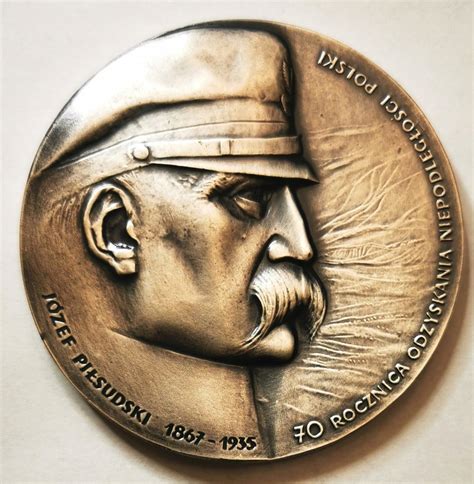 MEDAL JÓZEF PIŁSUDSKI 15115528514 oficjalne archiwum Allegro