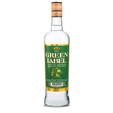 Green Label Spiced Arrack Fine Spirits