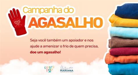 Campanha do Agasalho 2022 aqueça essa causa MarianaMG