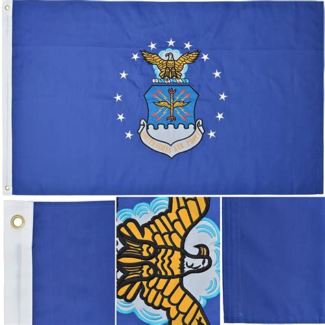U S Air Force Flag 3 X 5 Ft 210D Nylon Premium Outdoor Embroidered