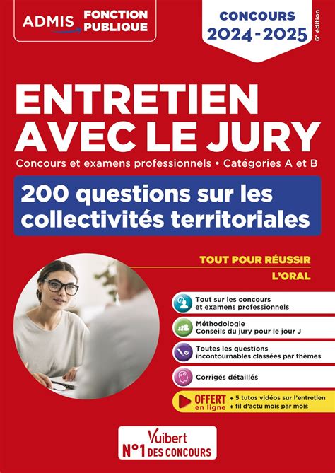 Entretien avec le jury 200 questions sur les collectivités