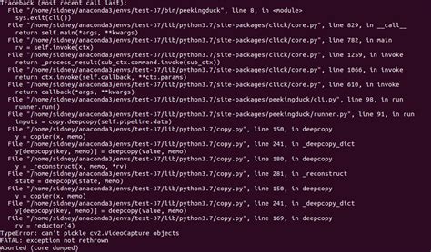 linux throws exception for `` when ending output screen with `q` · issue 427