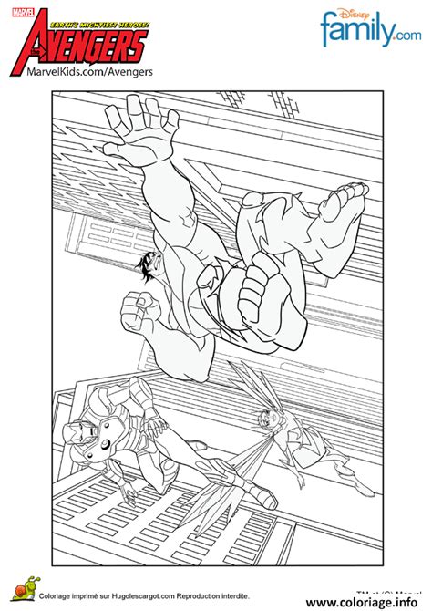 Coloriage Avengers Jecolorie