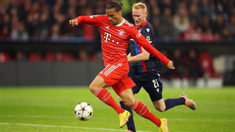 Champions League Überragender Sané ebnet FC Bayern Kantersieg über