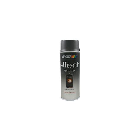 Peinture haute température anthracite foncé 400 ml Tecniba