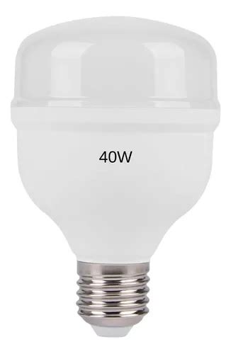 Lâmpada Bulbo Led 40w Alta Potência Branco Frio 6500k E27 MercadoLivre