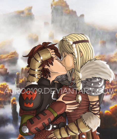 Hiccstrid Love Kiss By Auro0109 Deviantart On DeviantART Disney