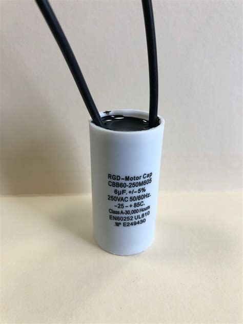 CBB60B 250M605 6 UF 250 VAC Capacitor Capacitor Industries