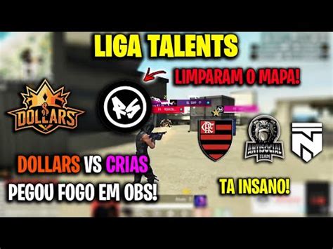 LIGA TALENTS DOLLARS VS CRIAS EM OBS CRIAS LIMPOU O MAPA FLAMDL E