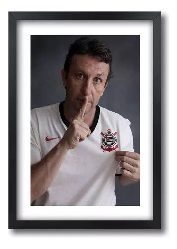 Quadro Idolo Craque Neto Tipo Paspatur A1 84x60cm Parcelamento Sem Juros