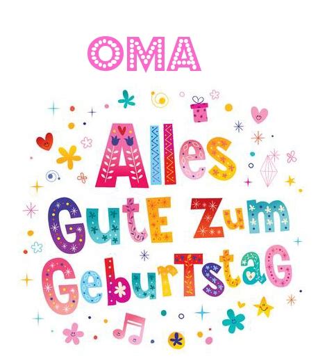 Alles Gute Zum Geburtstag Oma Bilder Gl Ckw Nsche Stk