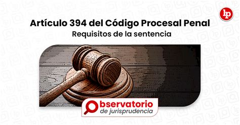 Jurisprudencia Del Art Culo Del C Digo Procesal Penal Requisitos