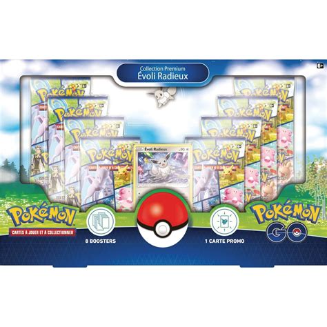 Pokémon Coffret Premium Evoli Radieux Pokémon Go EB10 5 FR à