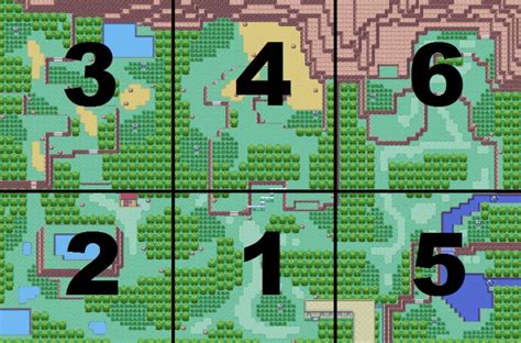 Kanto Safari Zone Map
