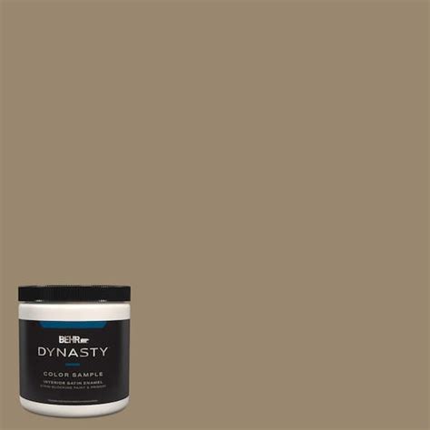 Reviews For BEHR DYNASTY 8 Oz 710D 5 Mississippi Mud Satin Enamel