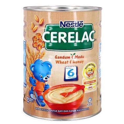 Nestle Cerelac Wheat Honey DHA 500g Shopee Malaysia
