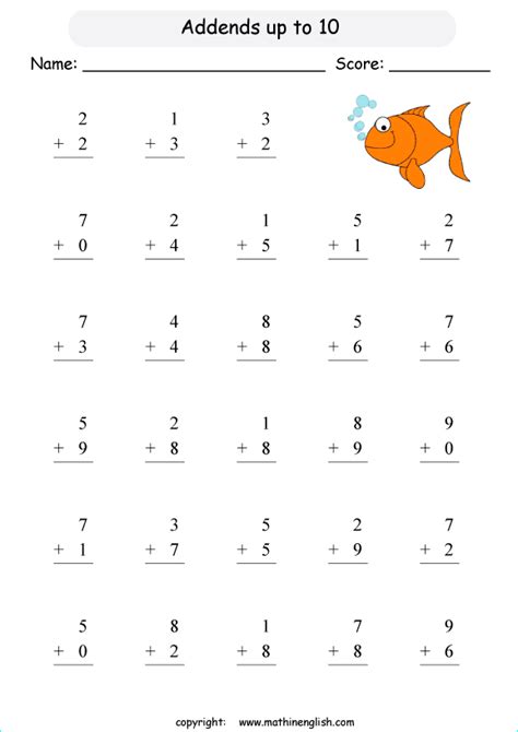 Add By Making 10 Worksheet Year 2