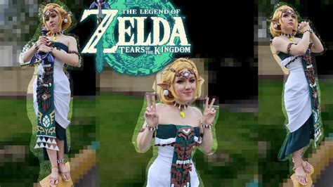 The Legend Of Zelda Tears Of The Kingdom Princess Zelda Cosplay By