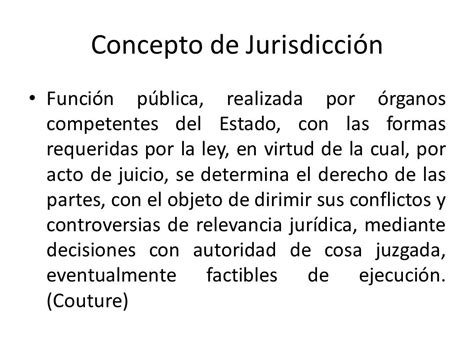 Definición de Jurisdicción Qué es Significado y Concepto