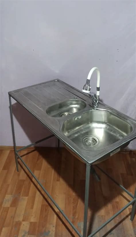 Paslanmaz Krom Evye Lavabo Ve Tezgah Batarya Dekorasyon
