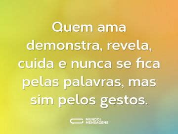 Frases De Quem Ama Mundo Das Mensagens