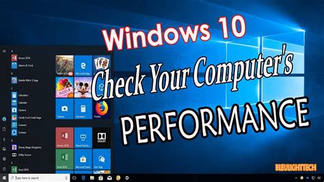 How To Check Your Computer Speed And Performance Windows Youtube