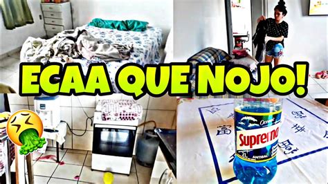 DIA DE MUITA FAXINA E LIMPEZA TROQUEI A CORTINA DO QUARTO Lavei Tudo