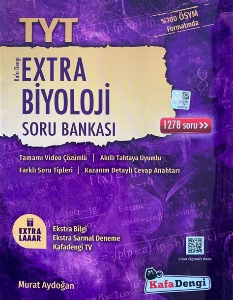 2022 Tyt Biyoloji Extra Soru Bankası Kafadengi Yayınları 2022 TYT