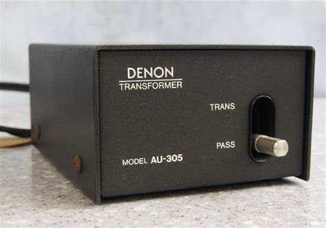 소리전자 Denon 승압 트랜스 데논