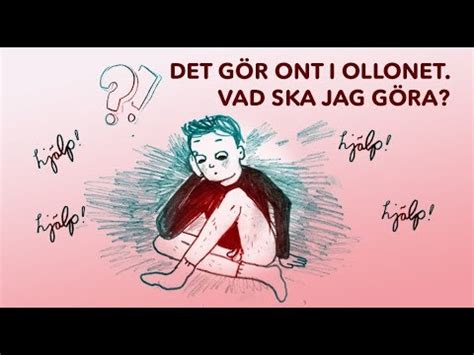 Jag har ont i ollonet Vad ska jag göra YouTube