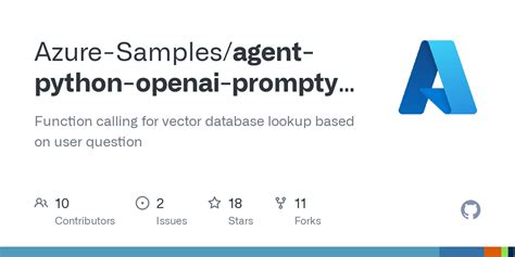 Agent Python Openai Prompty Langchain README Md At Main Azure Samples