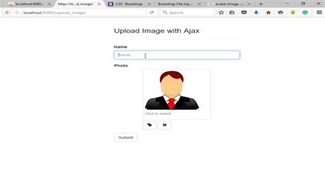 How To Upload Php Form Image With Ajax Youtube