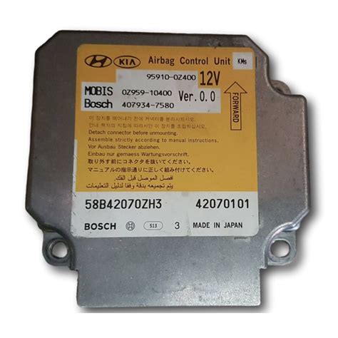 Steuergerät Airbagsteuergerät Airbag Modul KIA SPORTAGE 95910 0Z400