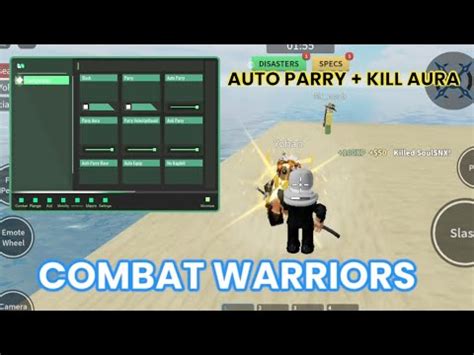 Combat Warriors Script AUTO PARRY 100 ACCURATE KILL AURA 2X
