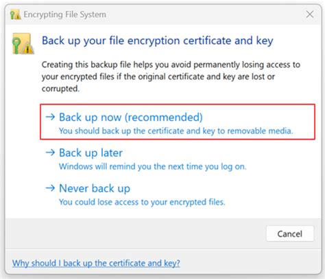 How To Configure EFS Encrypted File System In Windows 11