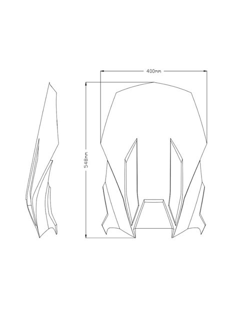 Szyba Motocyklowa Turystyczna PUIG Do Modelu Aprilia Tuareg 660 22