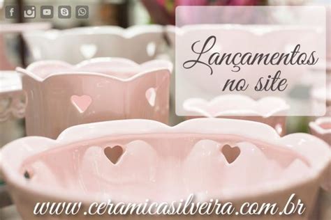 Lançamentos no site Blog Silveira Cerâmica Artística