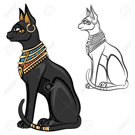 Bastet Goddess Ancient Egyptian Goddess Ancient Egypt Art Egyptian