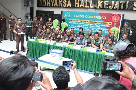 Perkara Koneksitas Pidmil Kejati Sumut Tahan 3 Tersangka Dugaan